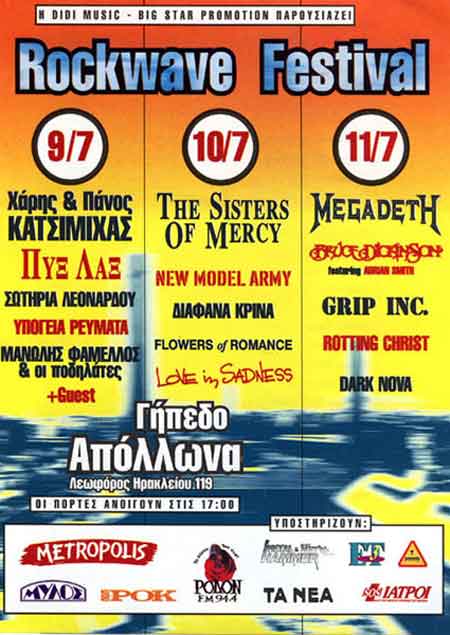 Αφιέρωμα Rockwave Festival 1996-2013 | jazzbluesrock.gr